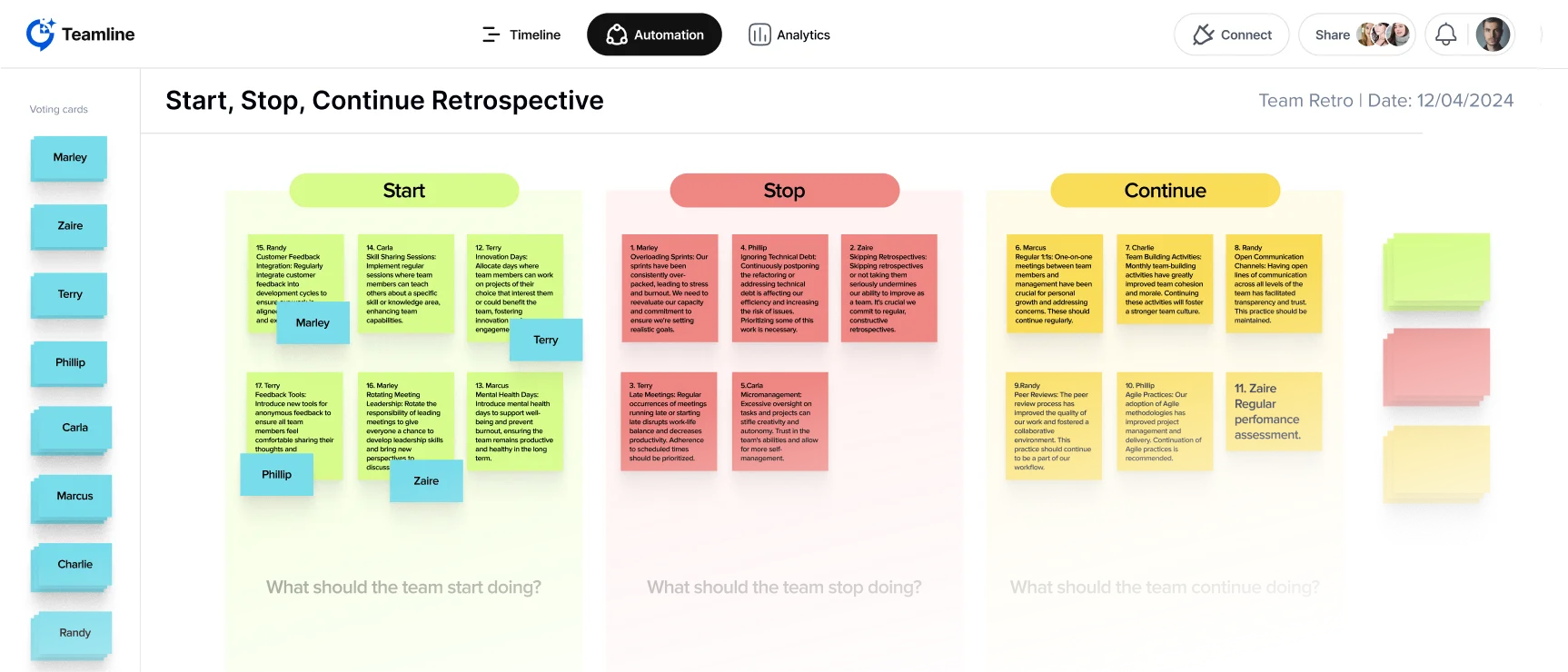 AI Project Management Assistant | Teamline – Collaborative timeline ...